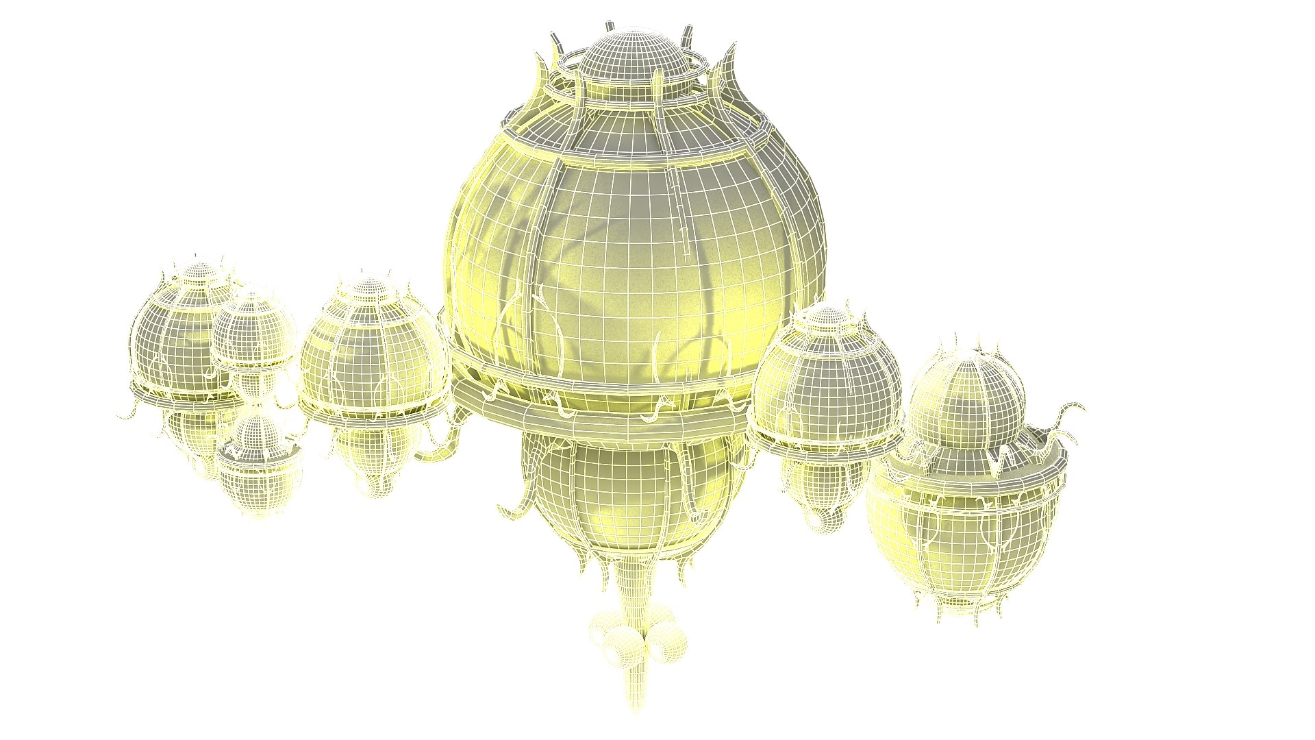 Gungan Habitat 3D - TurboSquid 1643035