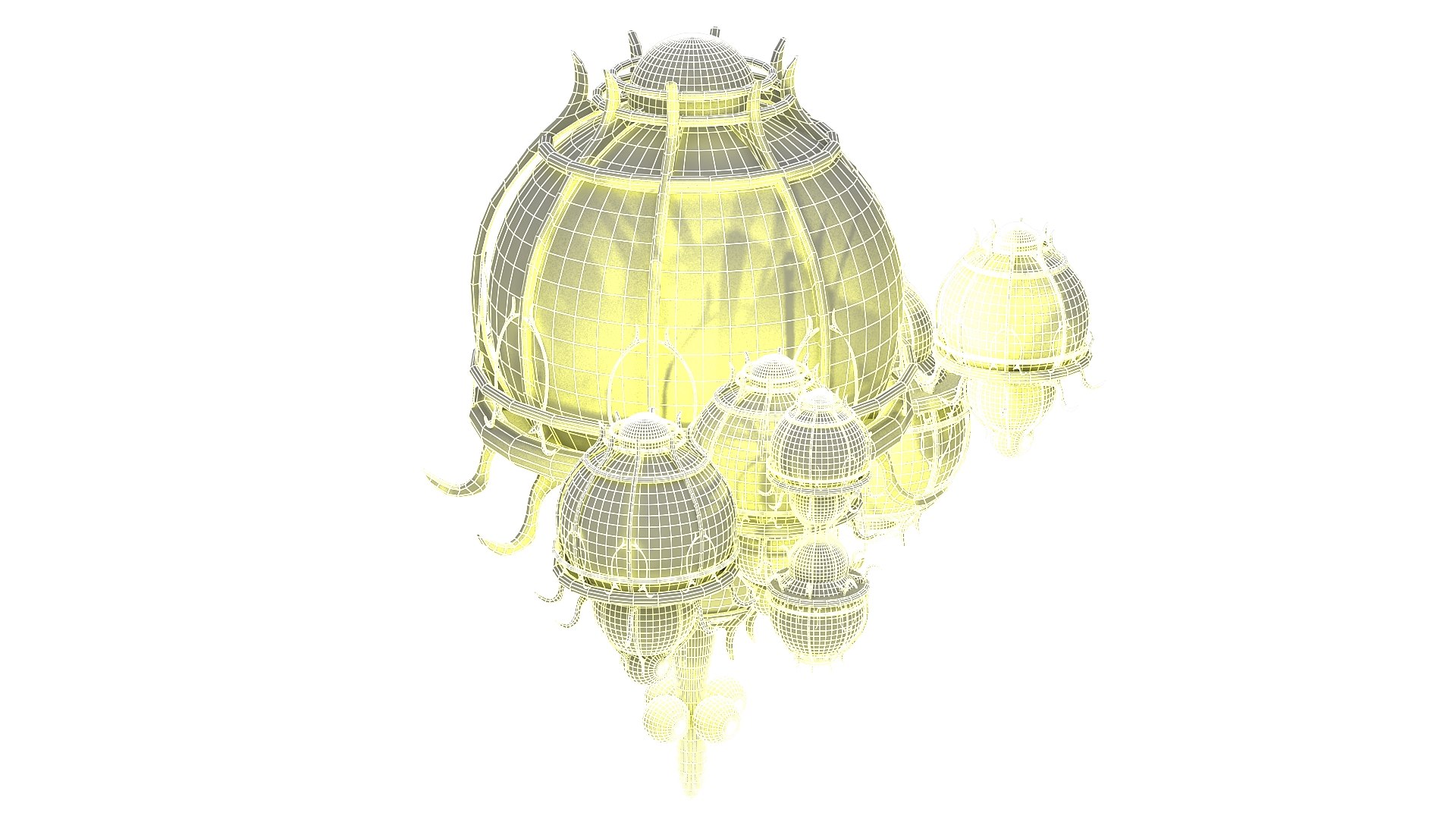 Gungan Habitat 3D - TurboSquid 1643035