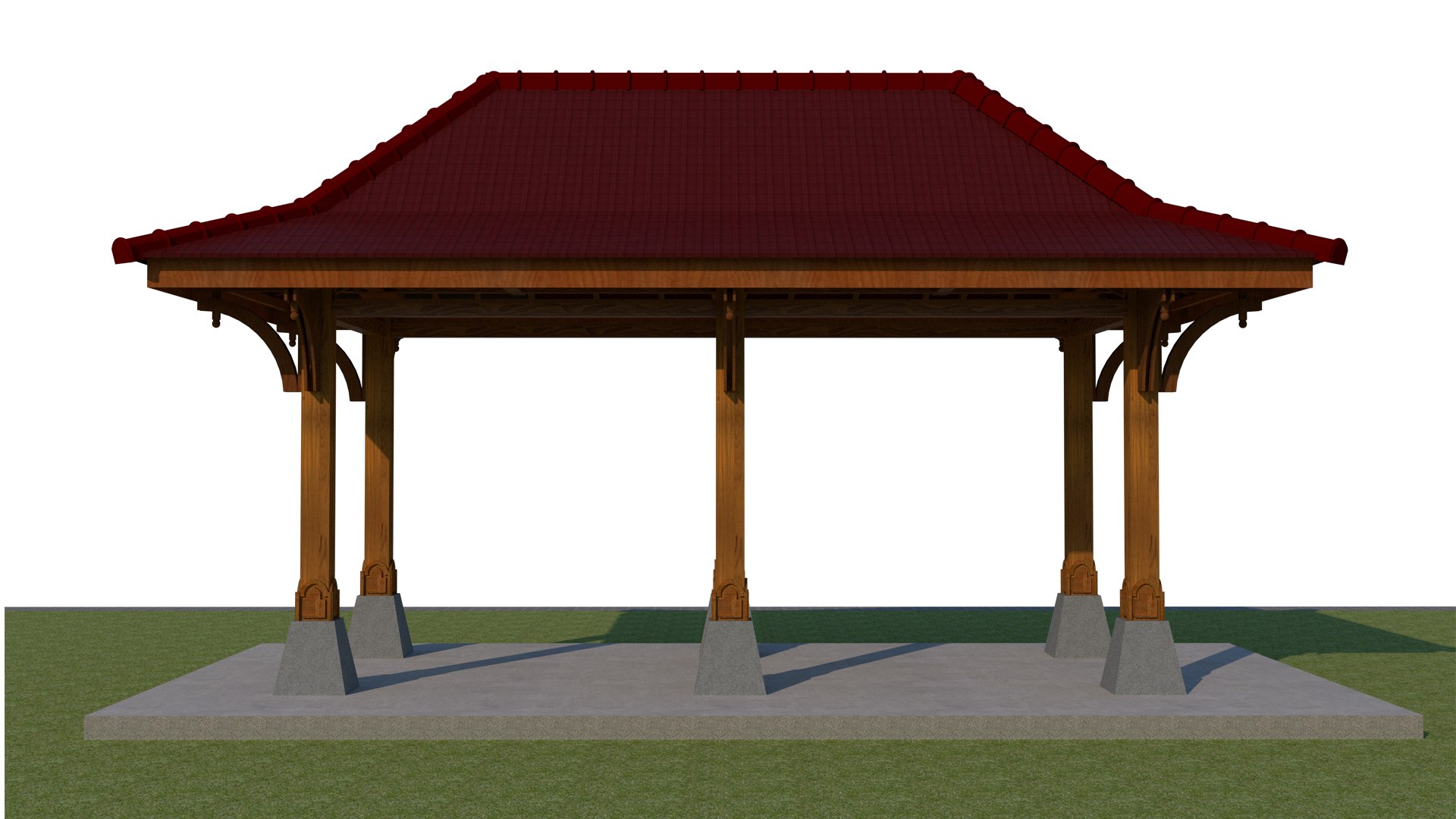 modelo 3d java wood house - TurboSquid 1974297