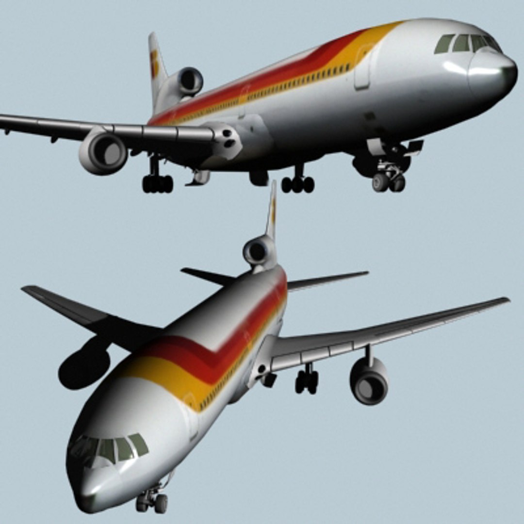 Lockheed L1011 3d Max
