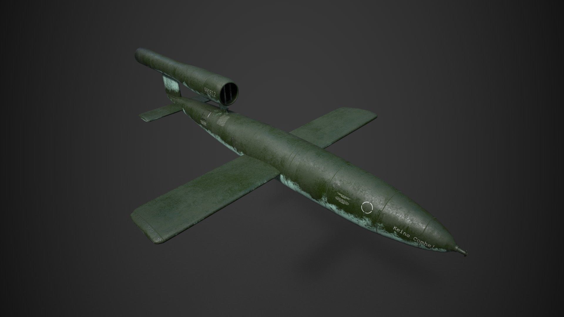 V-1 1 3D model - TurboSquid 1407892