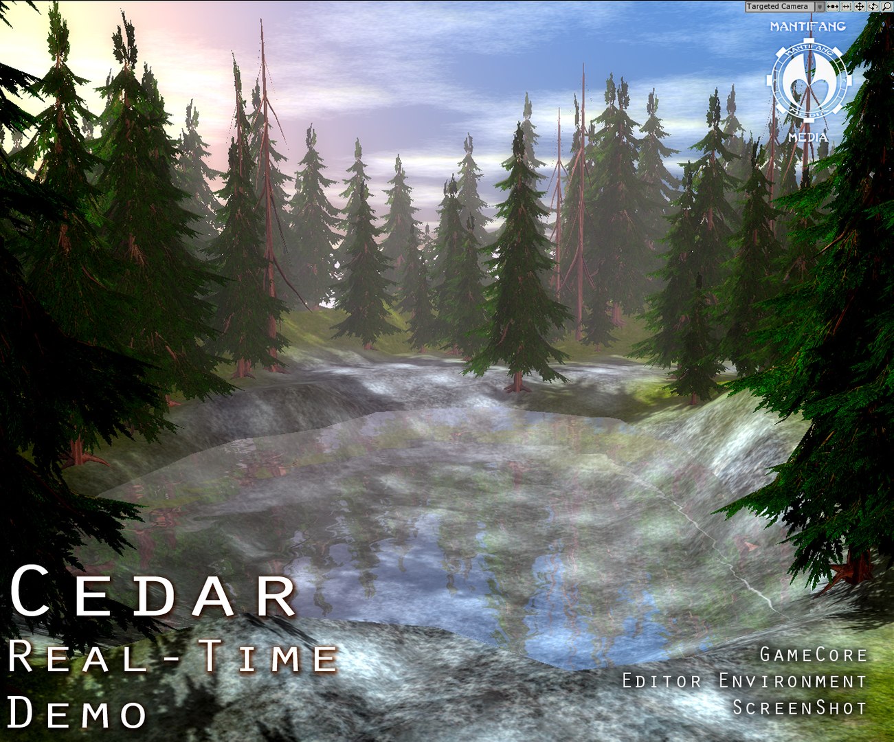 Cedar Tree 3d Model
