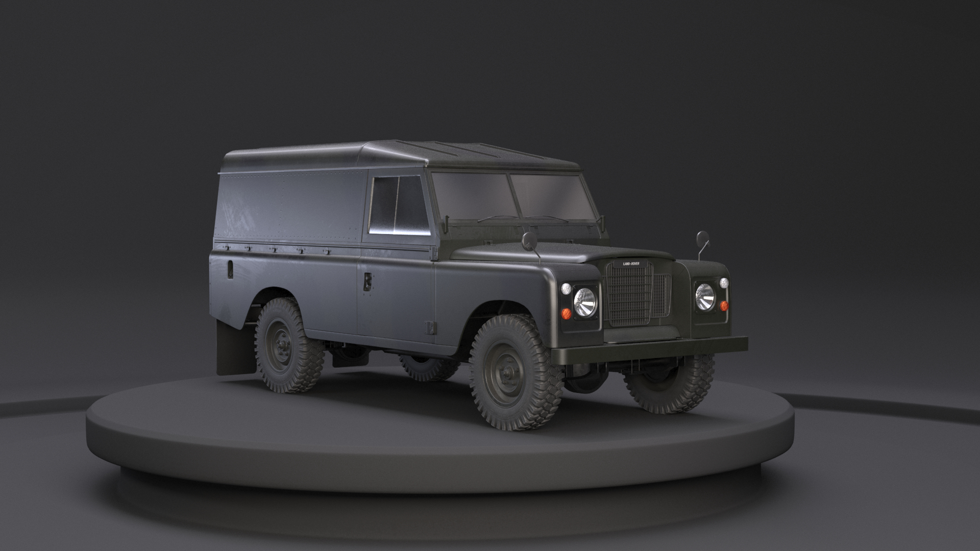 Land Rover Series III Army Van Long Wheel Base 3D Model - TurboSquid ...