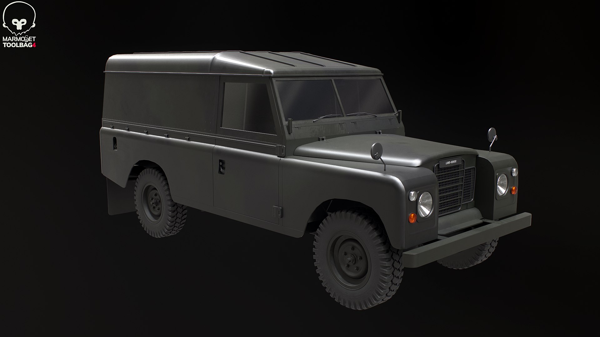 Land Rover Series III Army Van Long Wheel Base 3D Model - TurboSquid ...