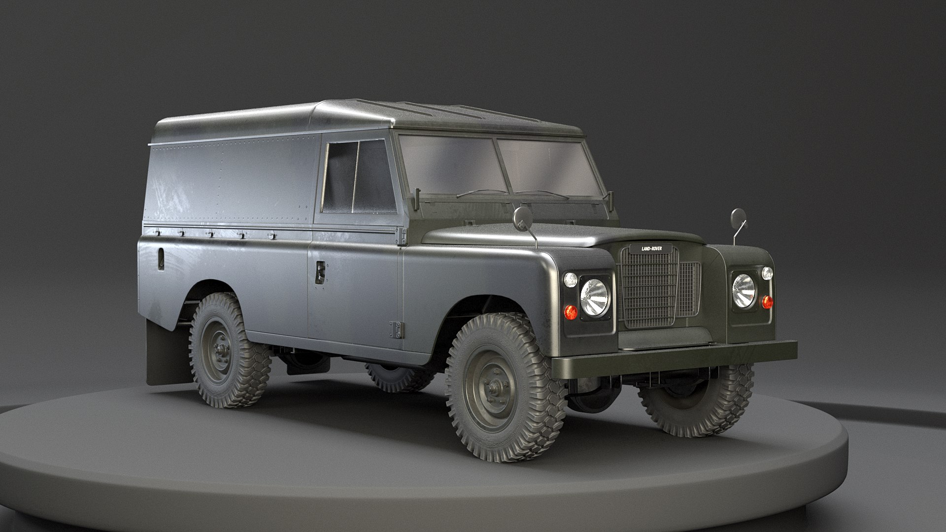 Land Rover Series III Army Van Long Wheel Base 3D Model - TurboSquid ...