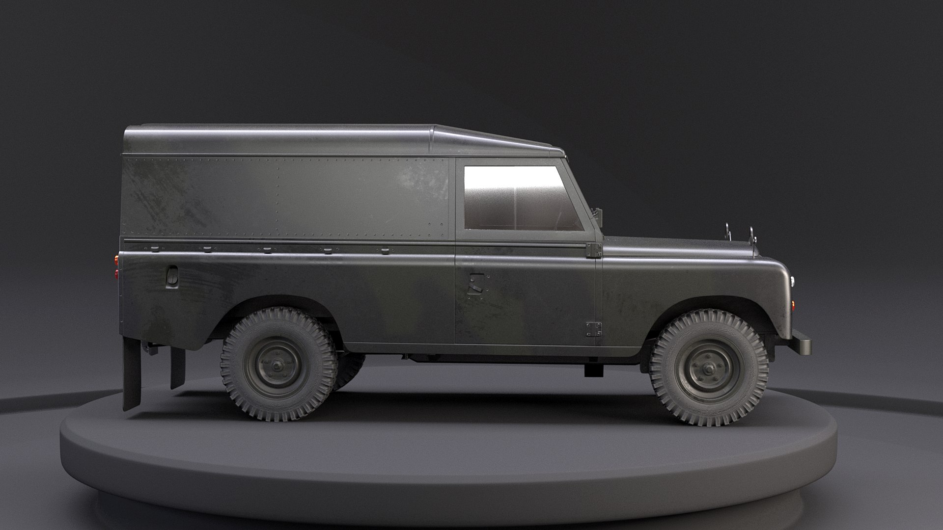 Land Rover Series III Army Van Long Wheel Base 3D Model - TurboSquid ...