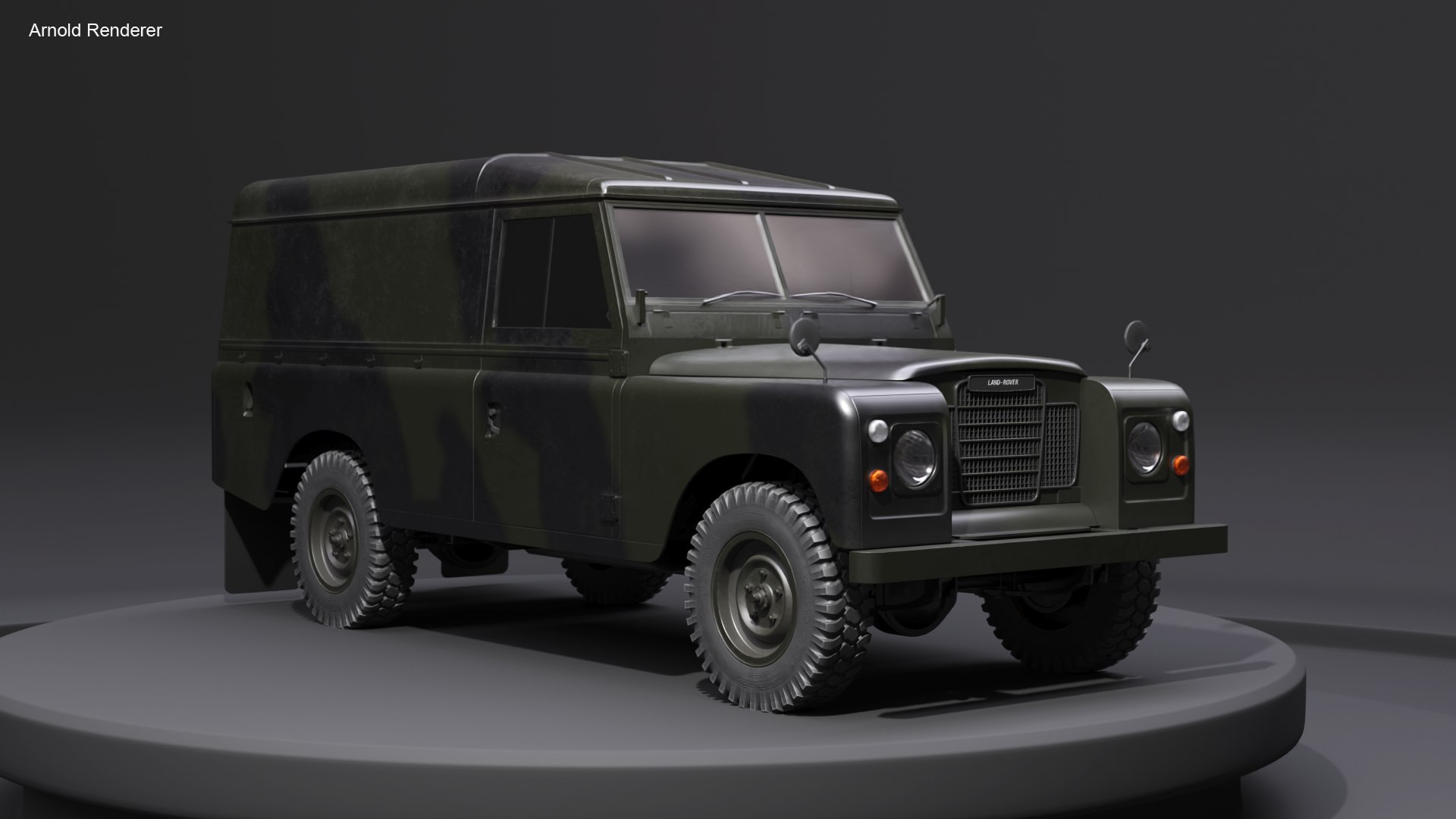 Land Rover Series III Army Van Long Wheel Base 3D Model - TurboSquid ...