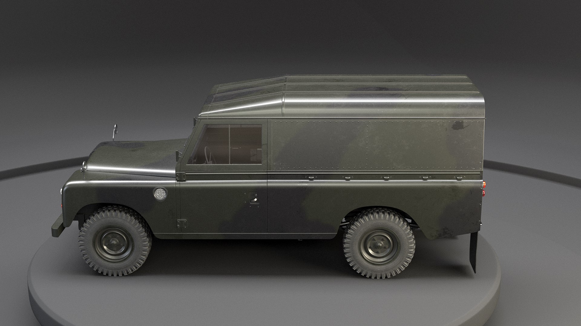 Land Rover Series III Army Van Long Wheel Base 3D Model - TurboSquid ...