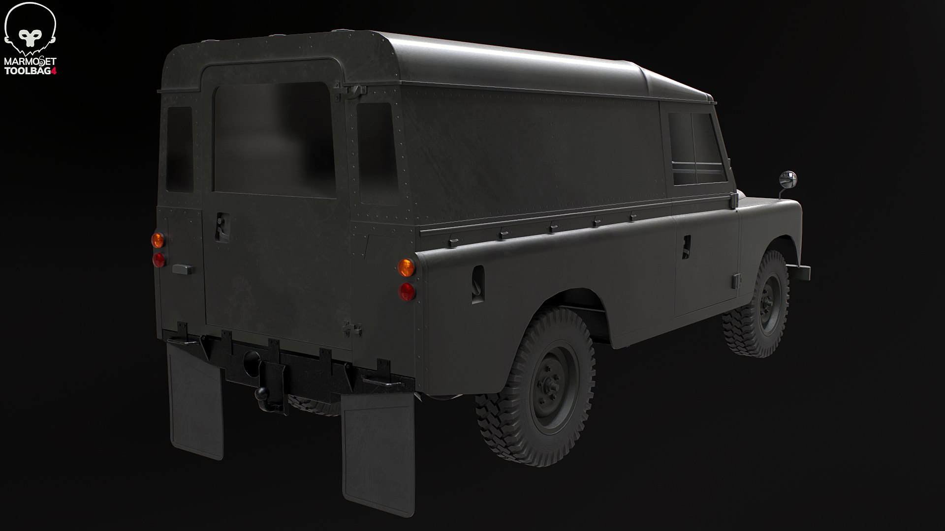 Land Rover Series III Army Van Long Wheel Base 3D Model - TurboSquid ...