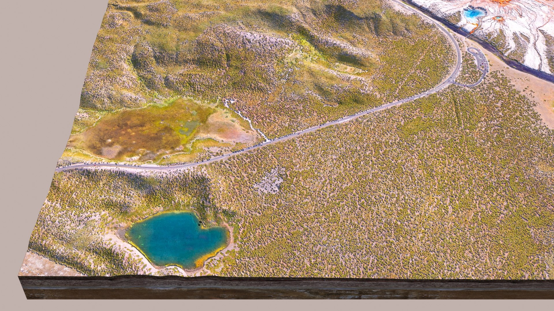 3D Yellowstone Excelsior Geyser Model - TurboSquid 2014777