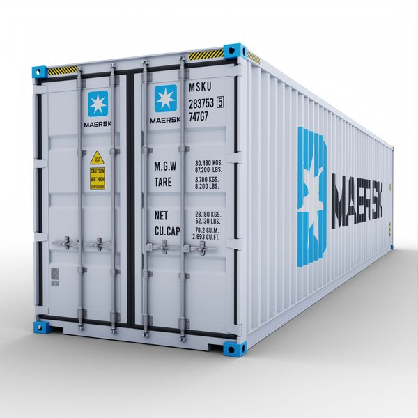 Container 40FT High Cube Maersk3D模型 - TurboSquid 2070073