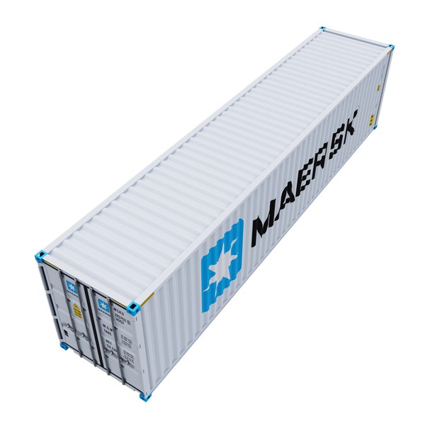 Container 40FT High Cube Maersk3D模型 - TurboSquid 2070073