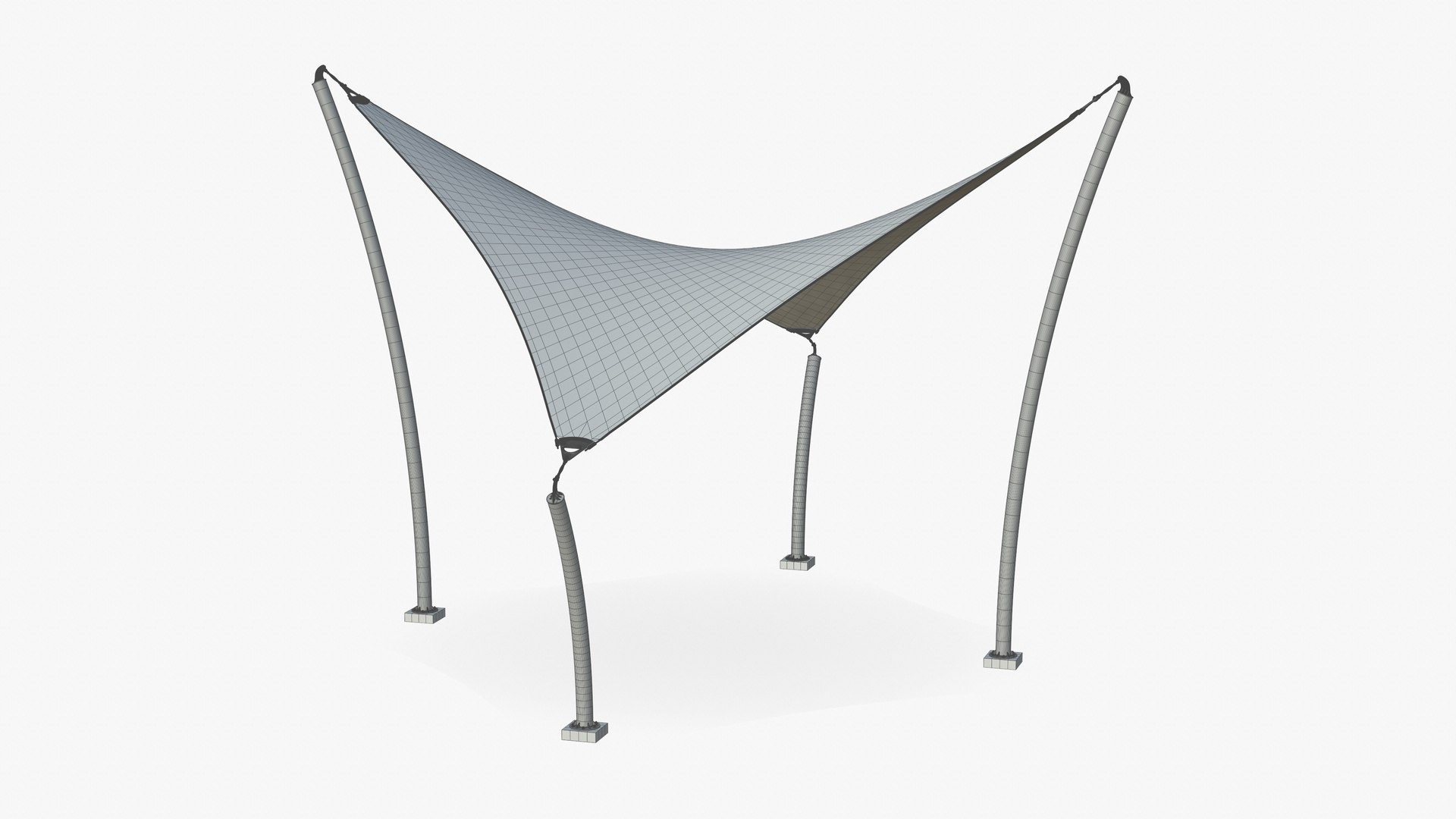 3D Tensile Structures Hyper Membrane - TurboSquid 1917133