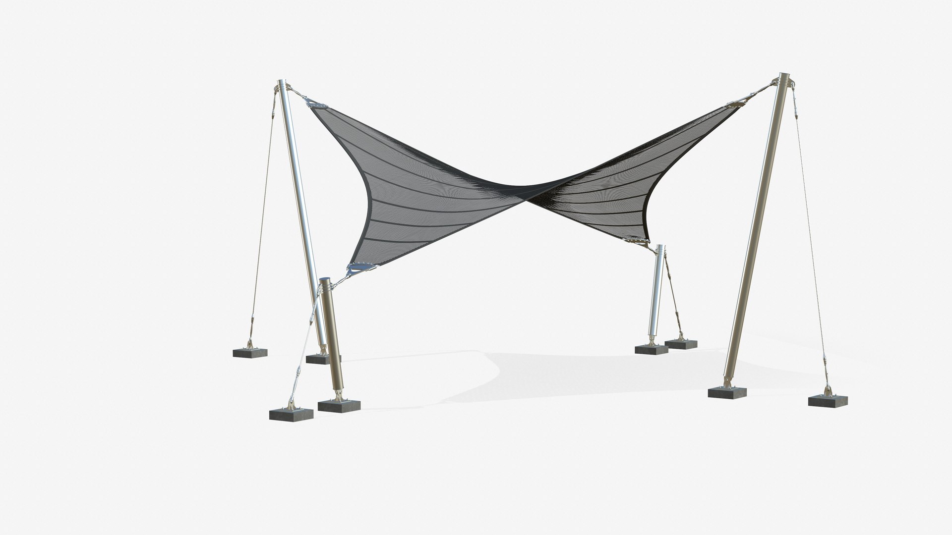 3D Tensile Structures Hyper Membrane - TurboSquid 1917133