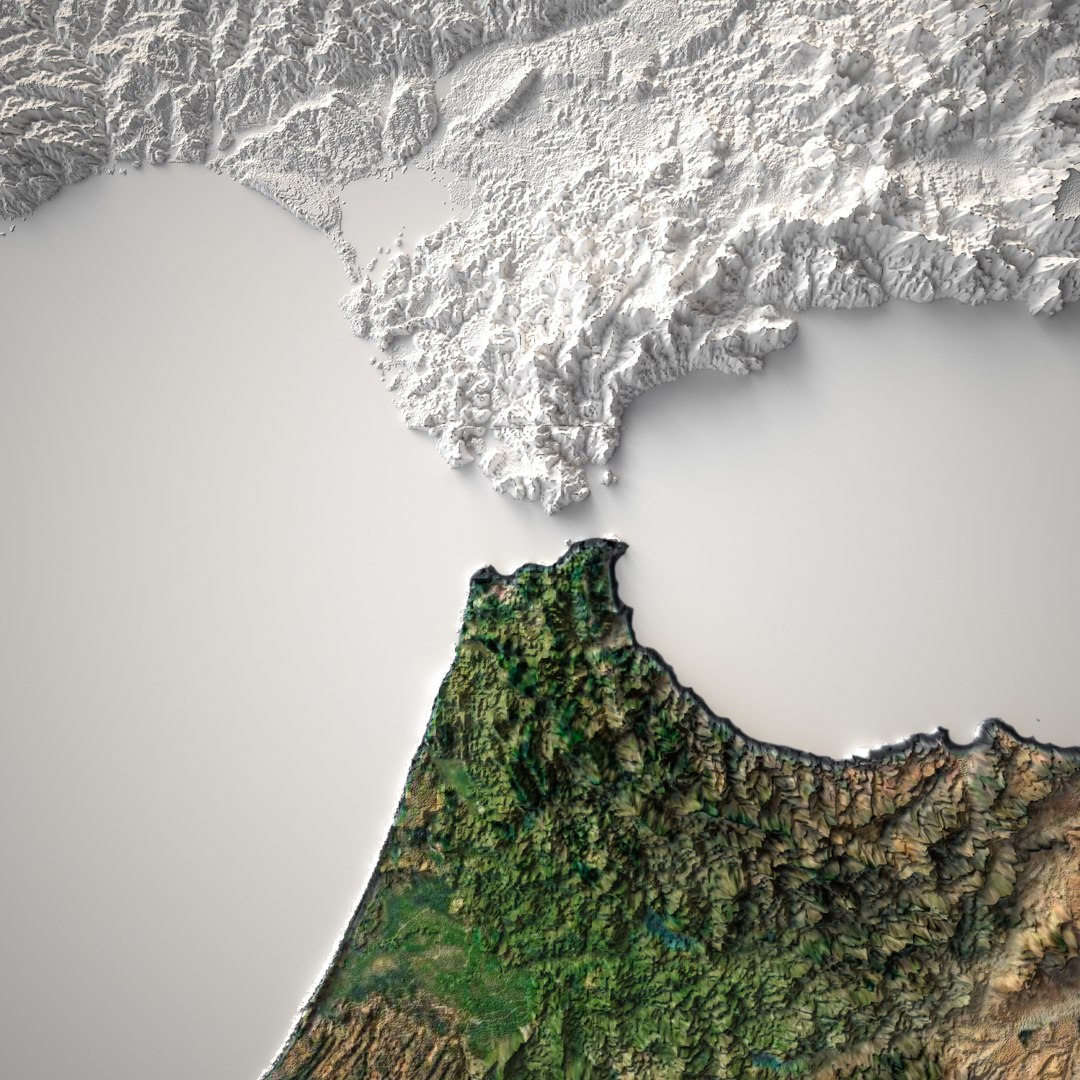 3D Model Map Morocco - TurboSquid 1720804