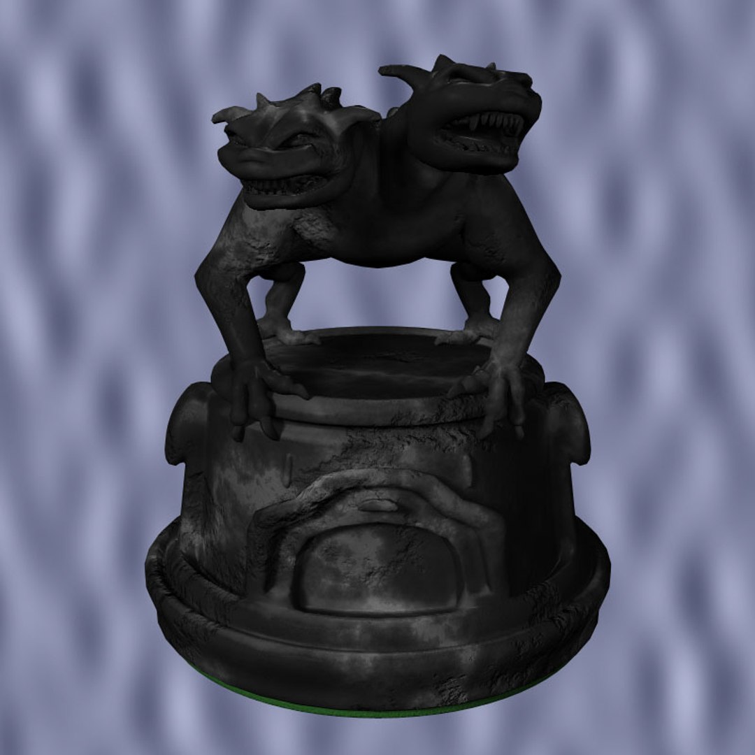 3d Gargoyle Chess Pawn
