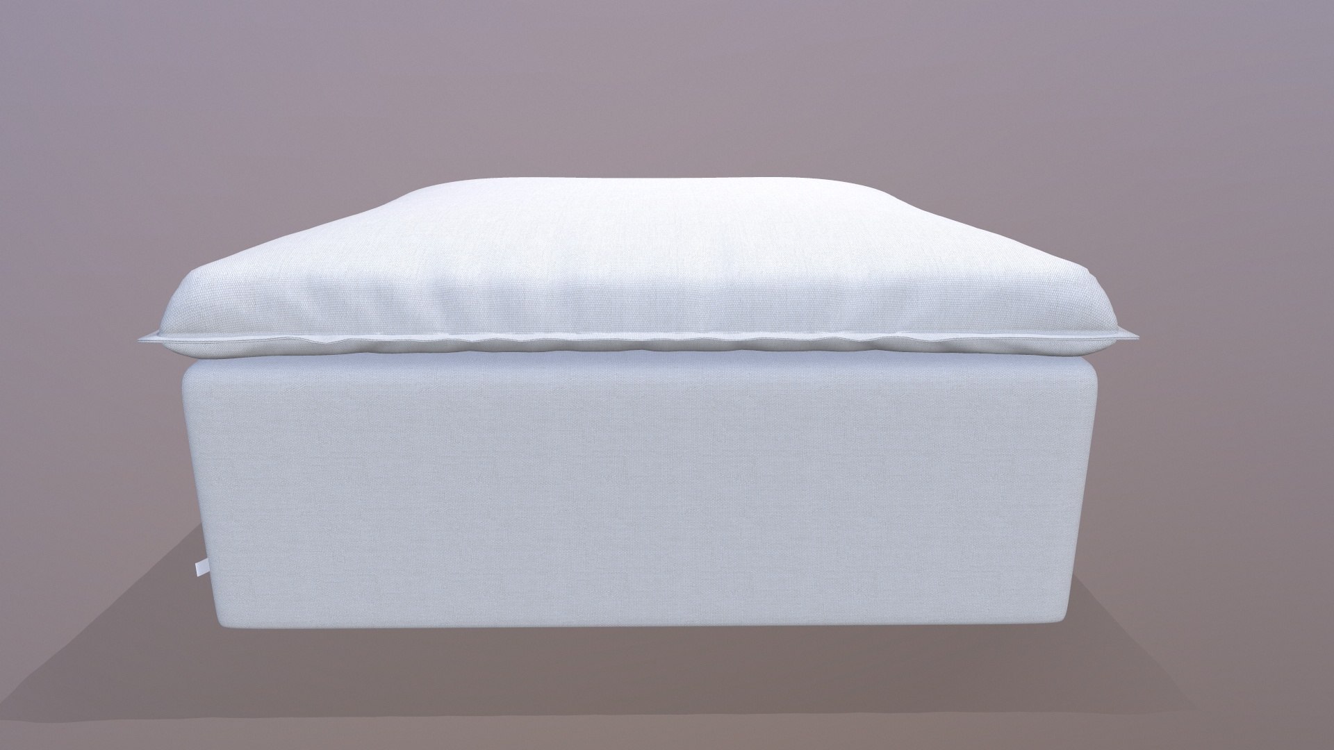 3D Ottoman Seat Sofa Model - TurboSquid 2295983