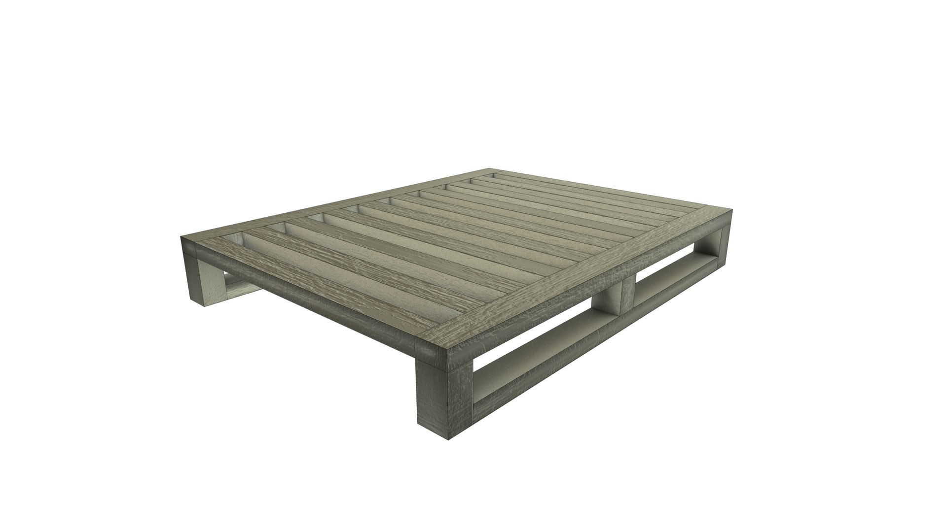 3D Solid Wooden Pallet - TurboSquid 2131552