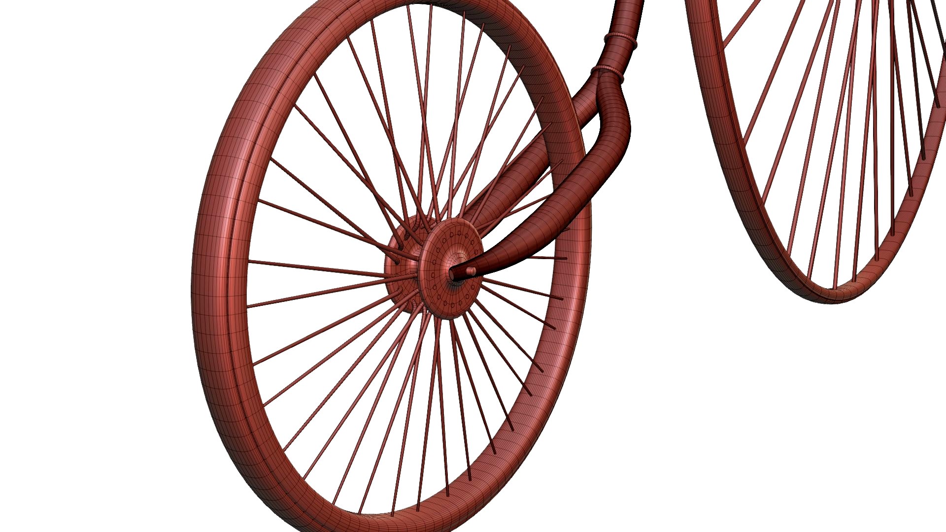 Penny-farthing Bicycle 3D Model - TurboSquid 1536212