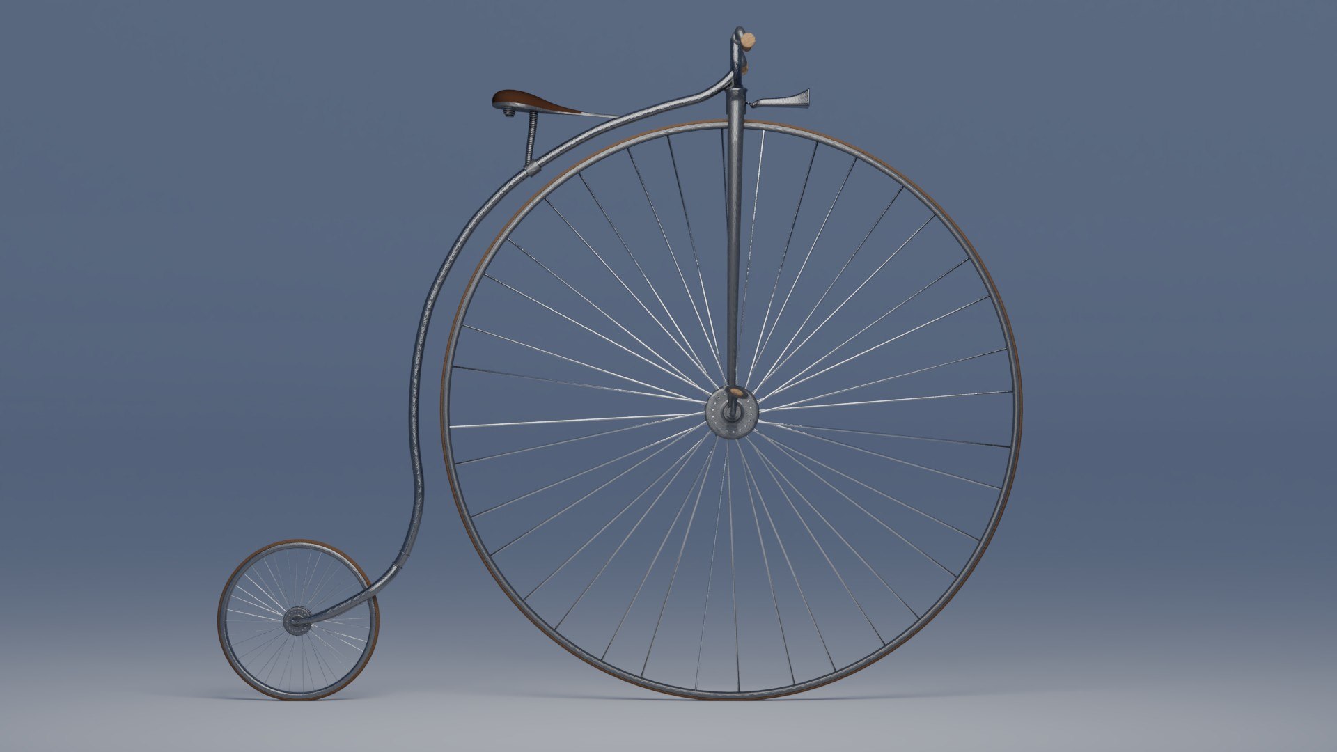 Penny-farthing Bicycle 3D Model - TurboSquid 1536212