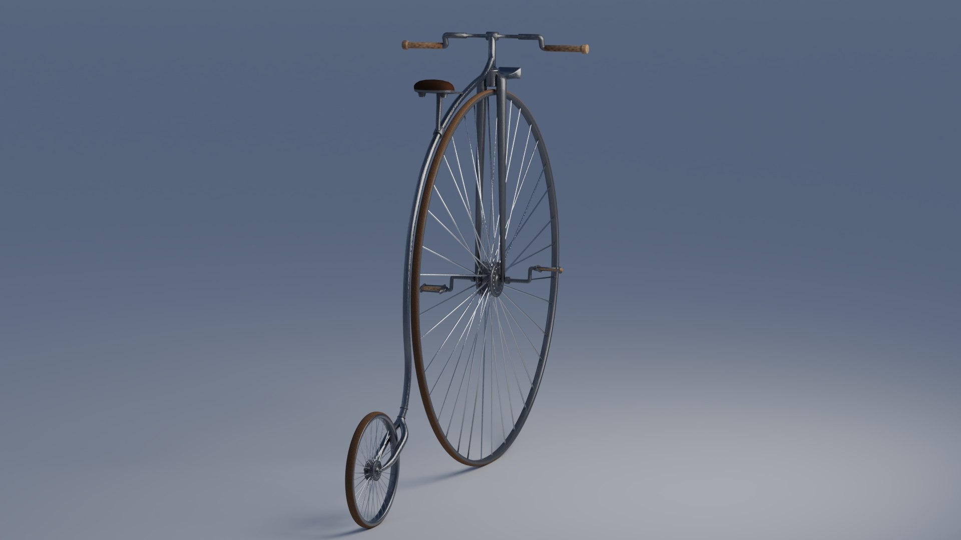 Penny-farthing Bicycle 3D Model - TurboSquid 1536212