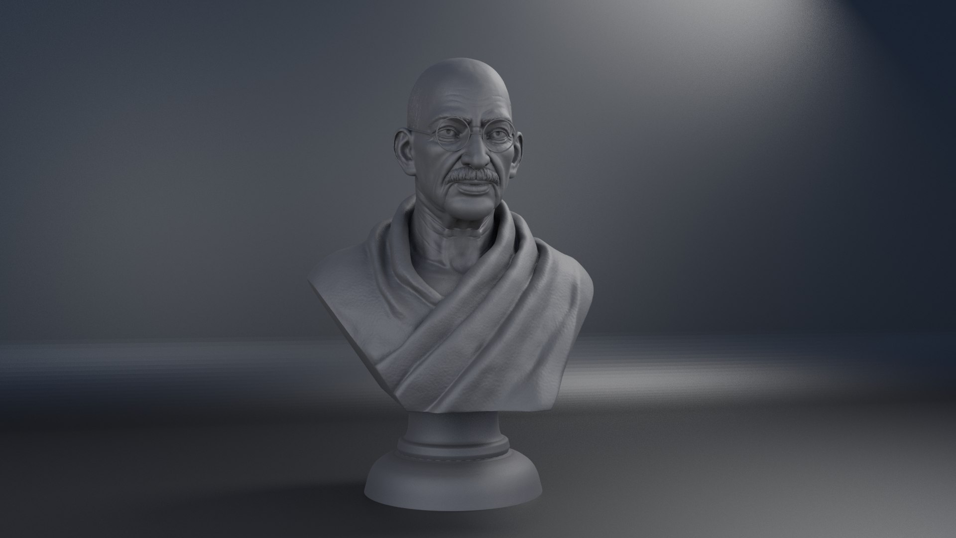modelo 3d Mahatma Gandhi - TurboSquid 1616721