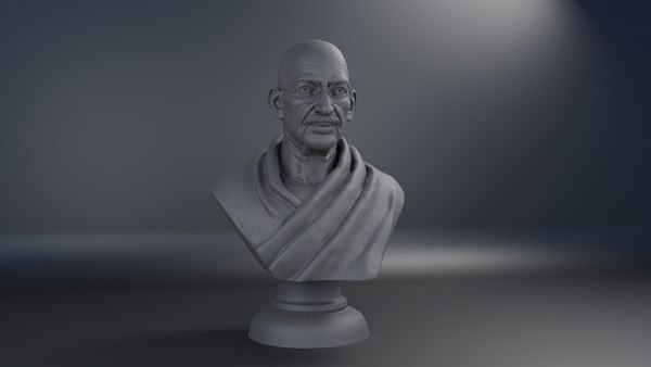 modelo 3d Mahatma Gandhi - TurboSquid 1616721