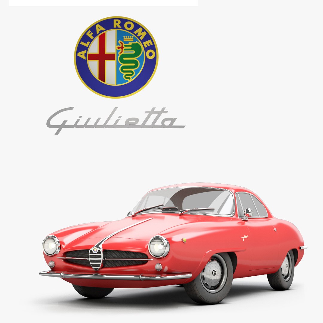 Alfa Romeo Giulietta Sprint 3D Model - TurboSquid 1585224