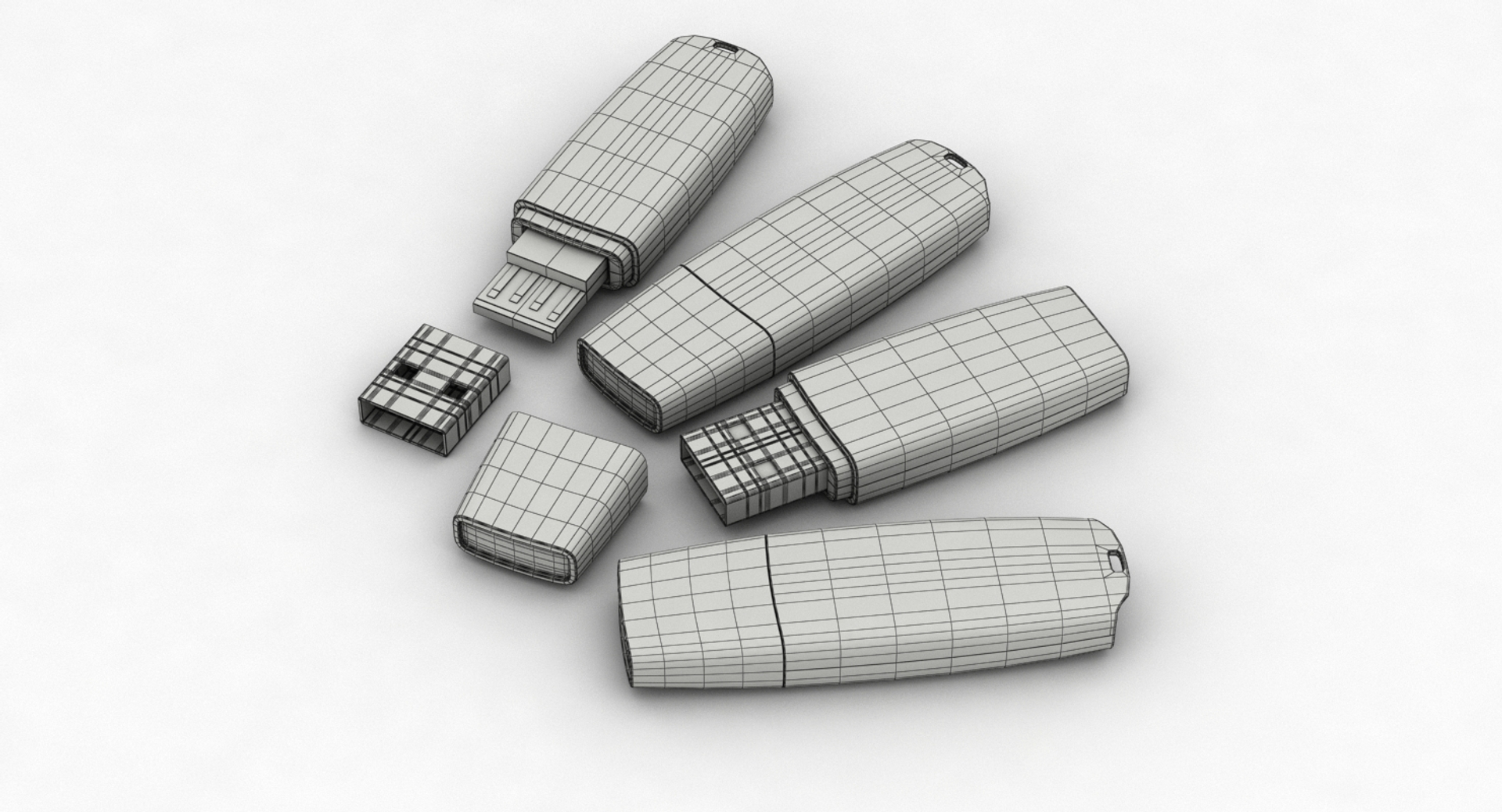 Usb flash drive 3D model - TurboSquid 1246151