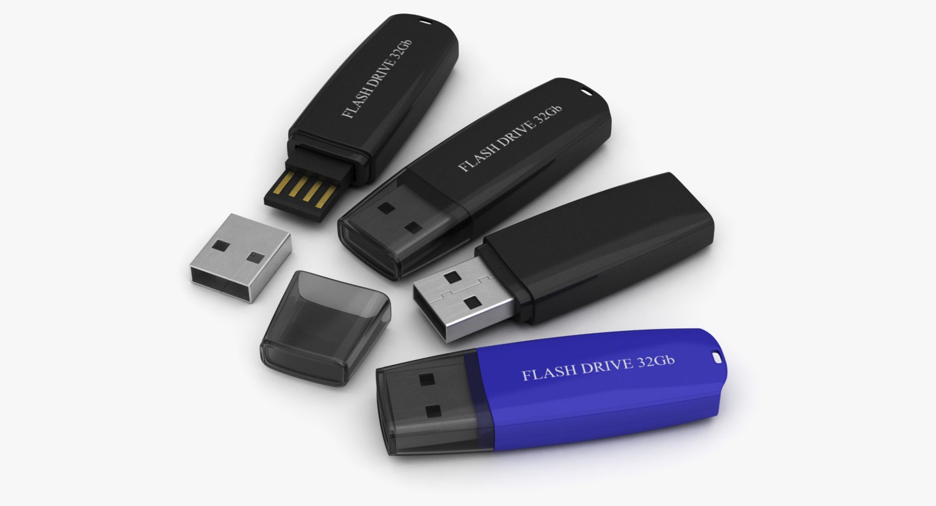 Usb Flash Drive 3D Model - TurboSquid 1246151