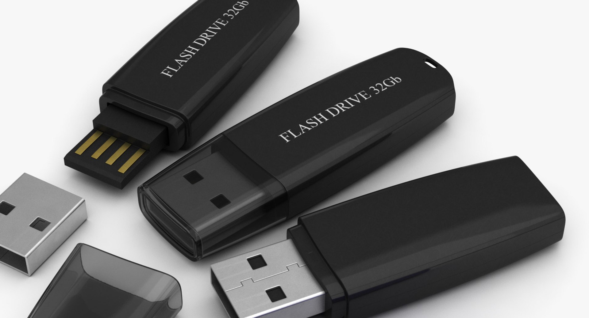 Usb Flash Drive 3D Model - TurboSquid 1246151