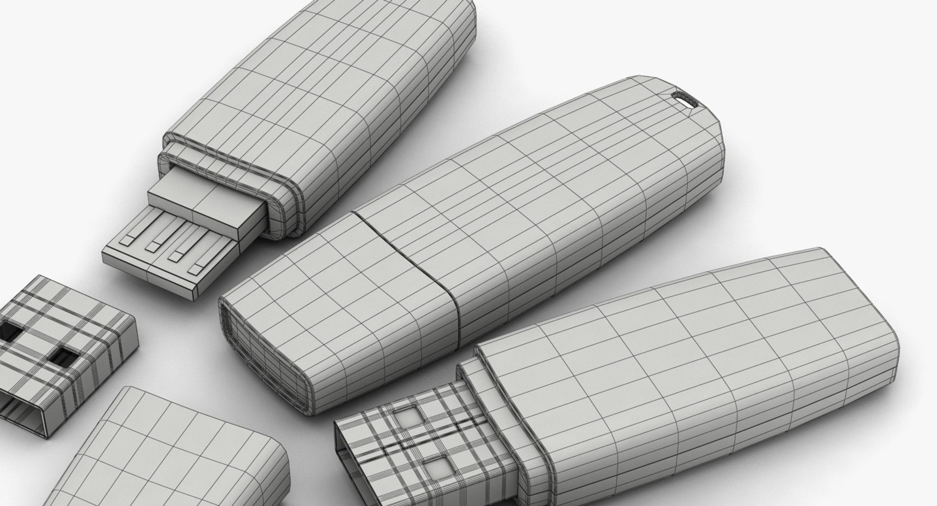 Usb Flash Drive 3D Model - TurboSquid 1246151