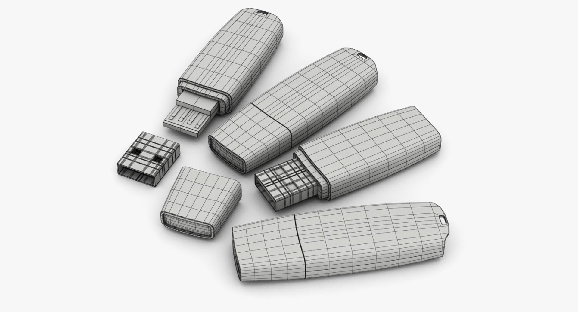 Usb Flash Drive 3D Model - TurboSquid 1246151