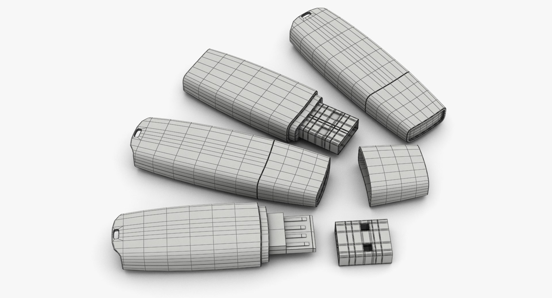 Usb Flash Drive 3D Model - TurboSquid 1246151