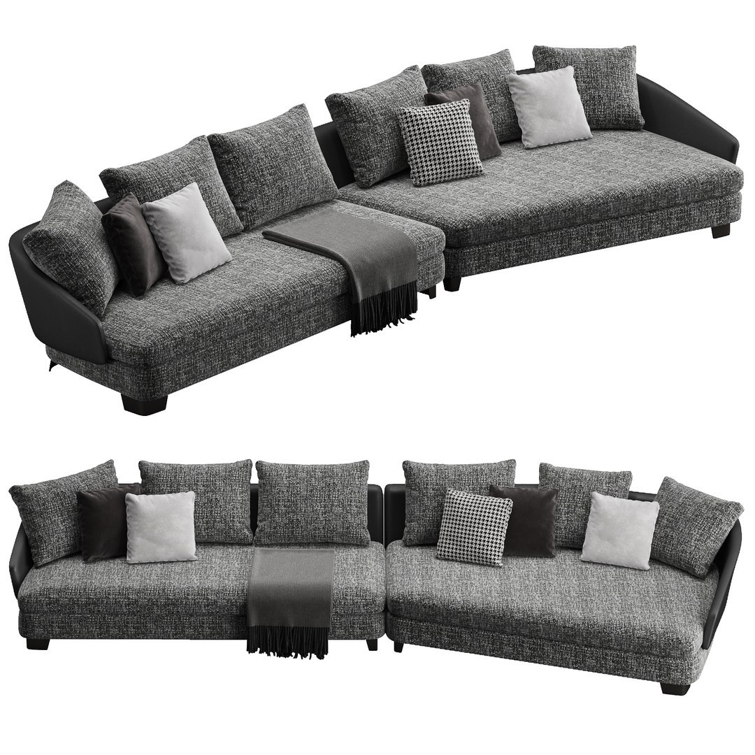 3D 9 Sofas Collection 04 - TurboSquid 2088521