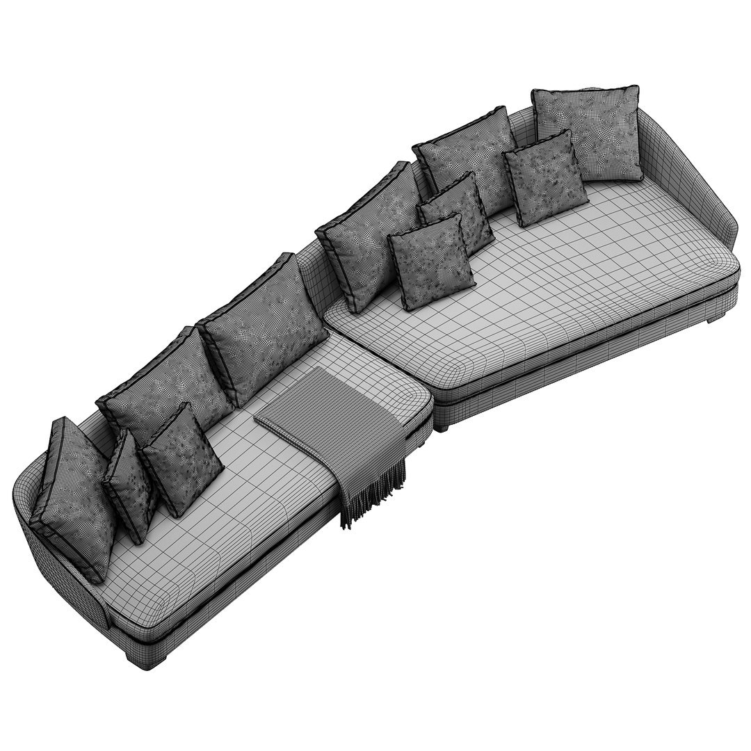 3D 9 Sofas Collection 04 - TurboSquid 2088521