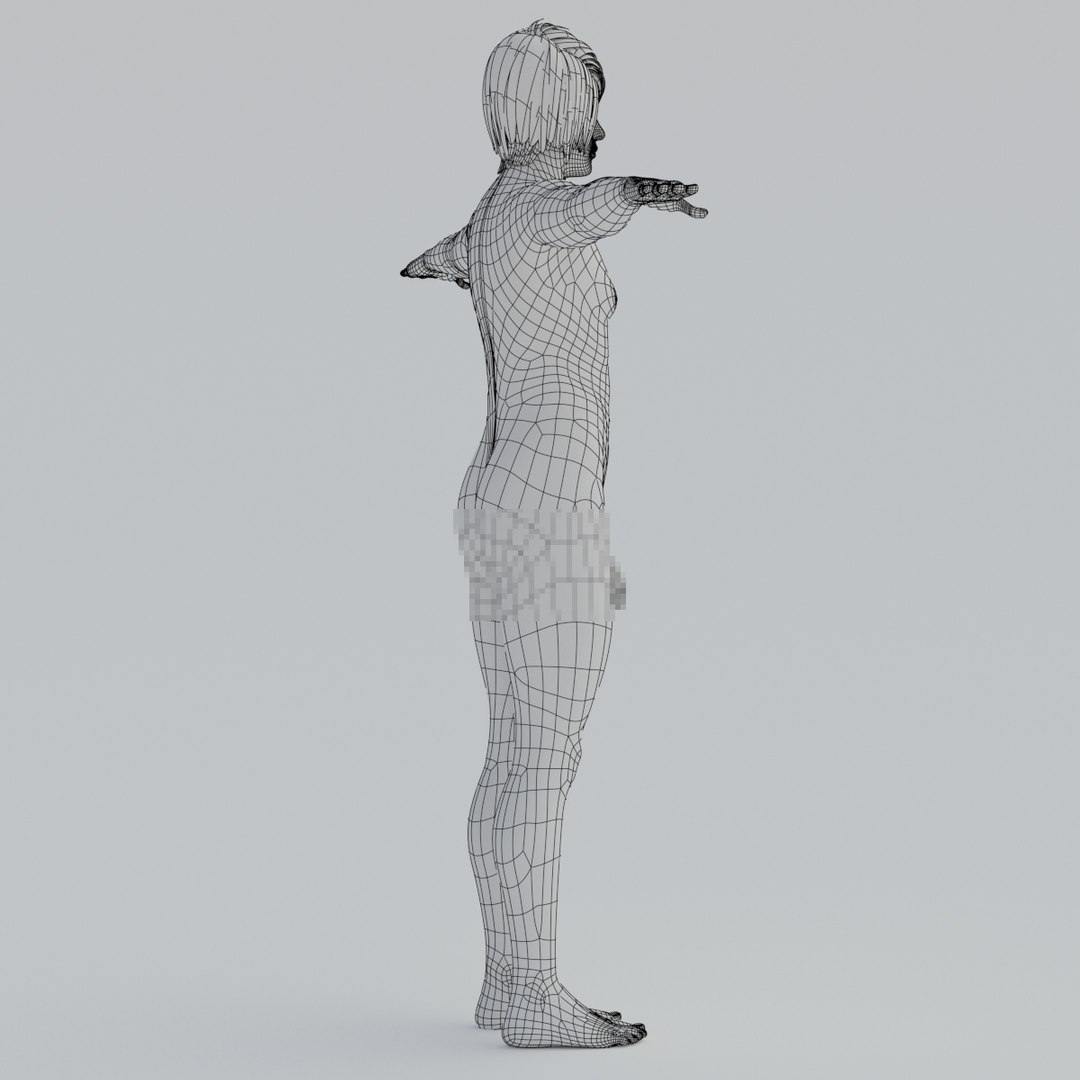 Human Man 3d Model