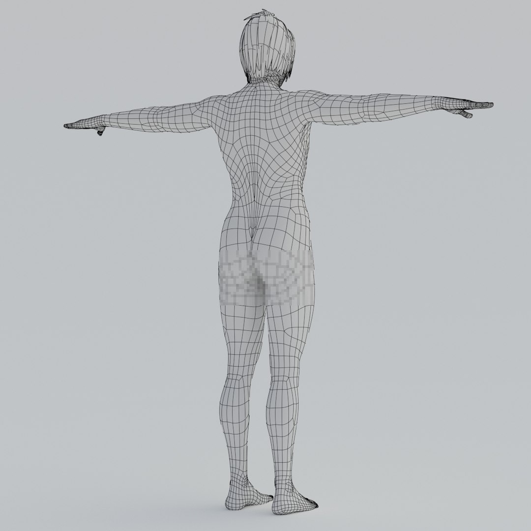 Human Man 3d Model