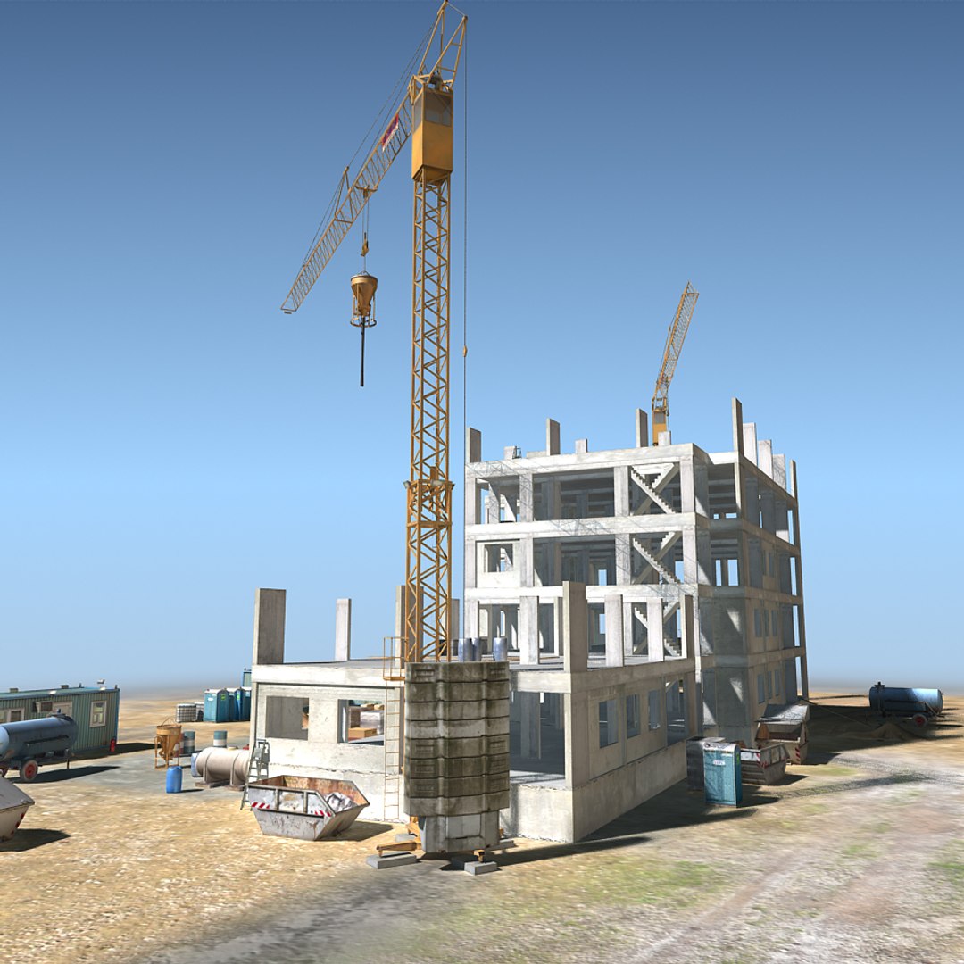 lightwave construction scene 01