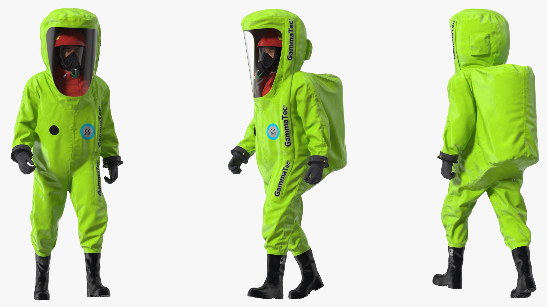 3D Heavy Duty Chemical Protective Suit Walking Pose Green - TurboSquid ...