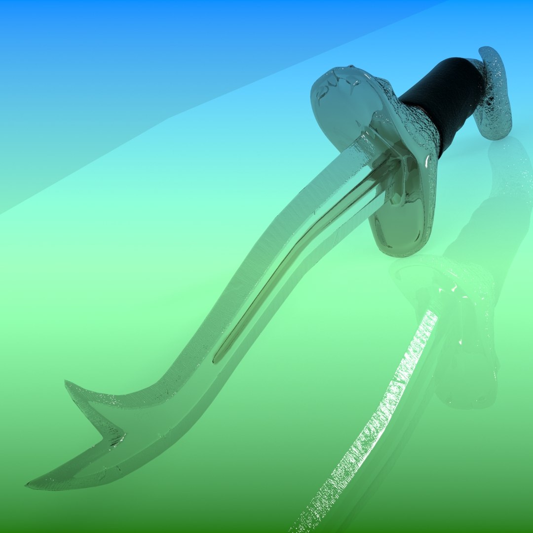 dagger snake 3d model