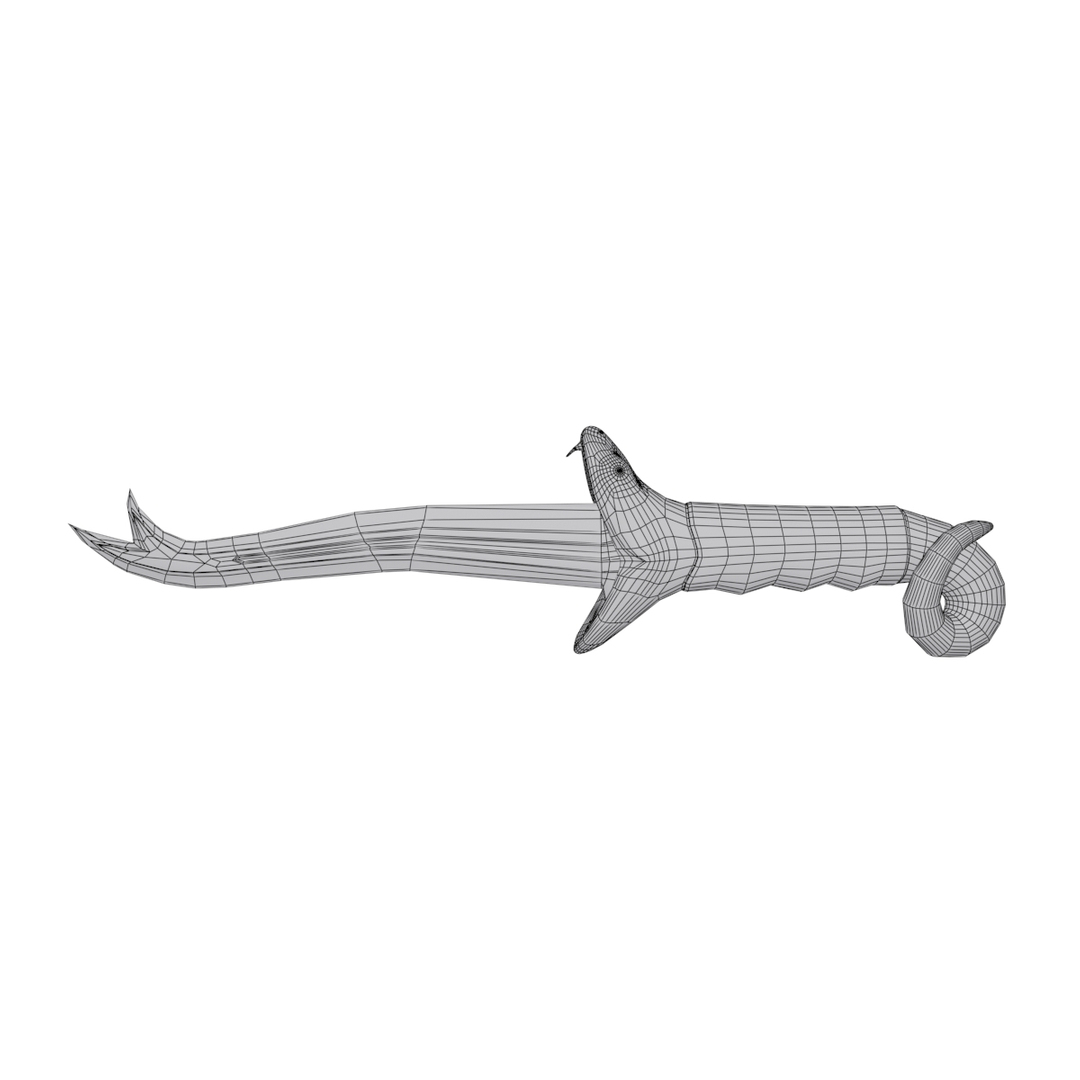 Dagger Snake 3d Model
