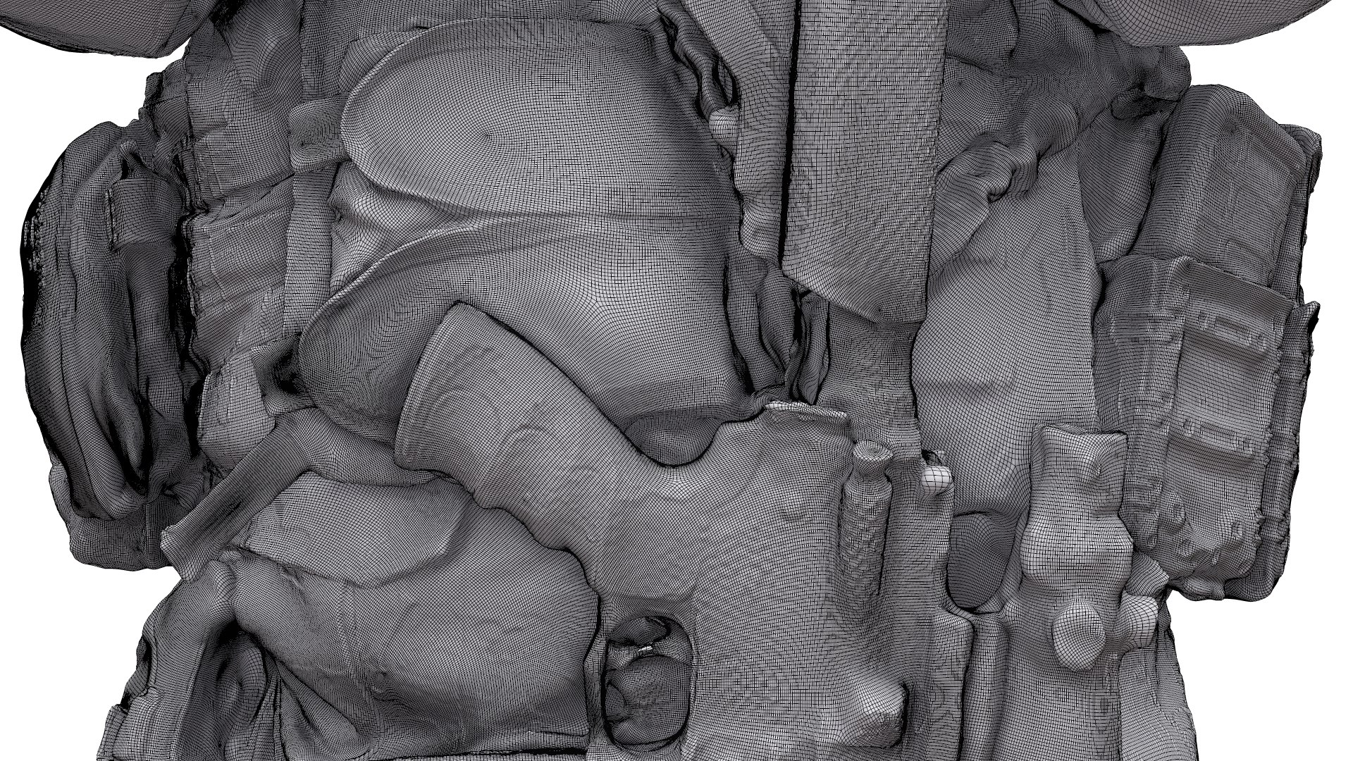 3D Cleaned 3D Body Scan Luis Donovan Reloading Model - TurboSquid 1796733