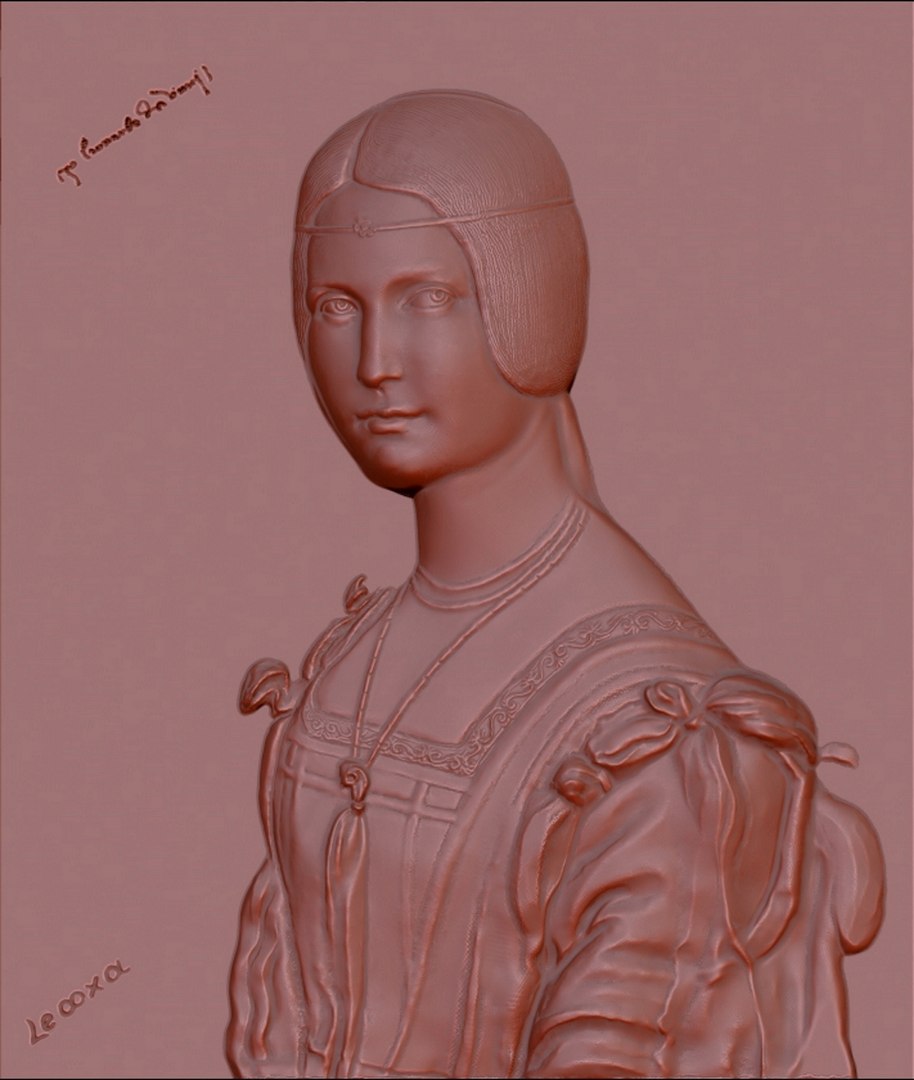 3D Original Belle Leonardo Da Model - TurboSquid 1559069