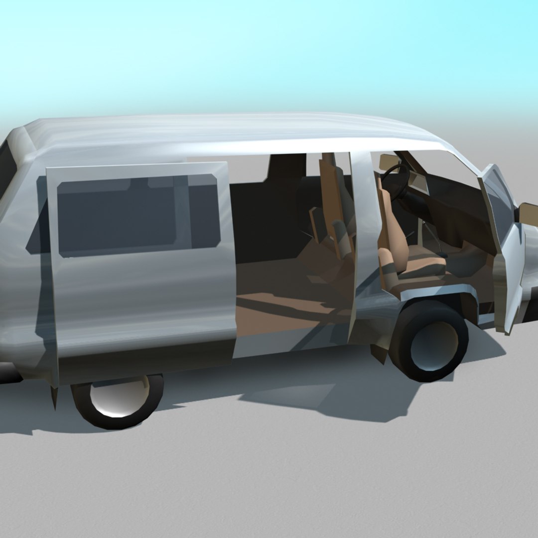3d Model City Van