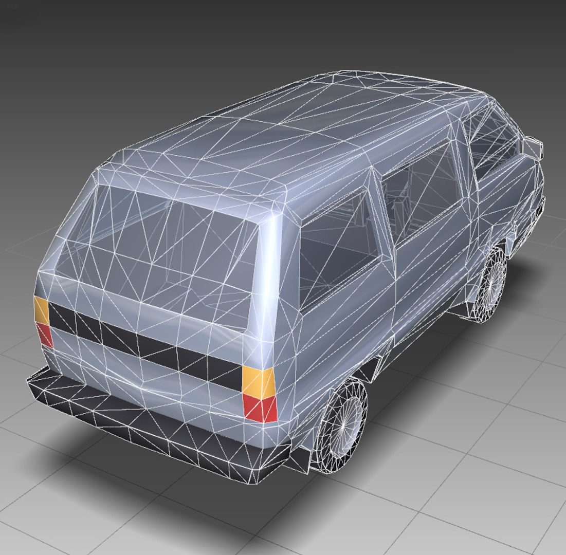 3d Model City Van