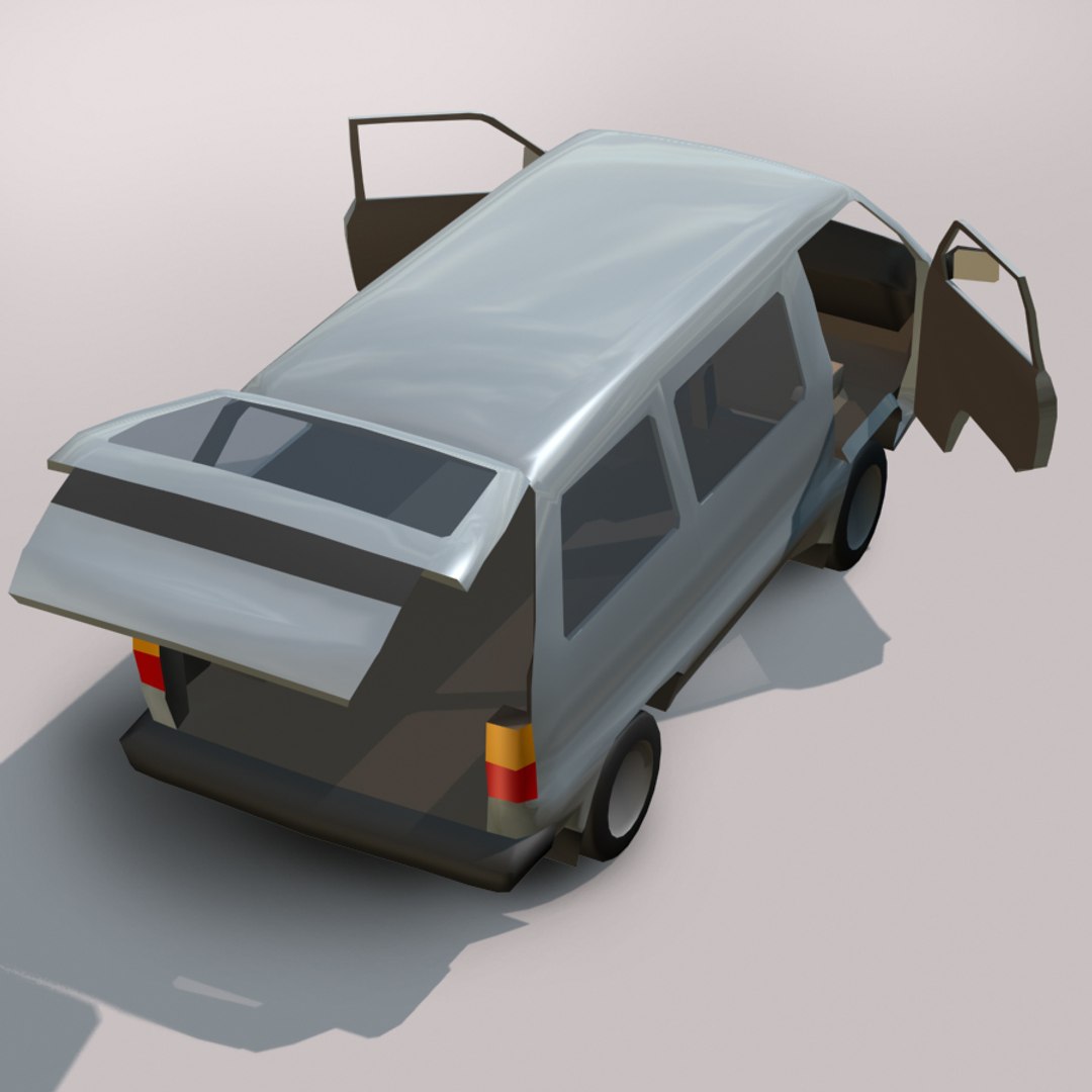 3d Model City Van