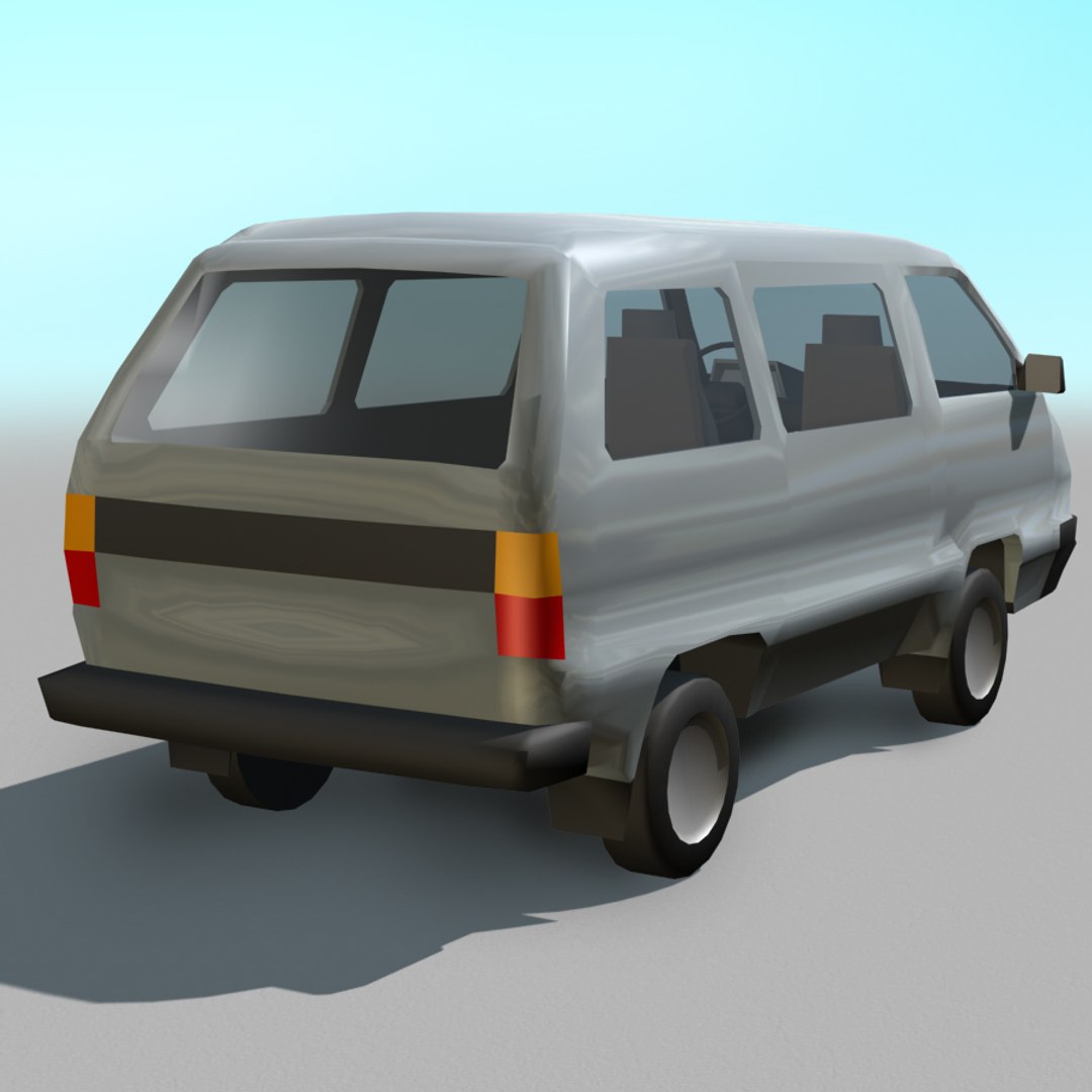 3d Model City Van