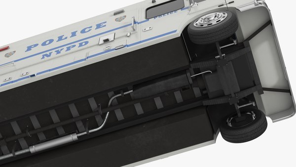 modelo 3d Centro de comando móvil ASPCA de la policía de Nueva York ...
