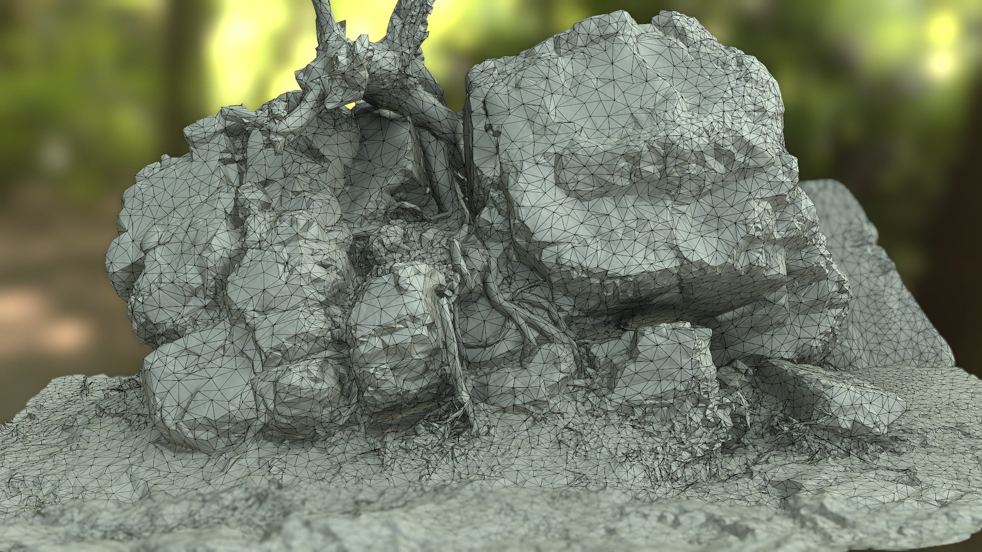 Rock Fragment 1 3D Model - TurboSquid 1161275